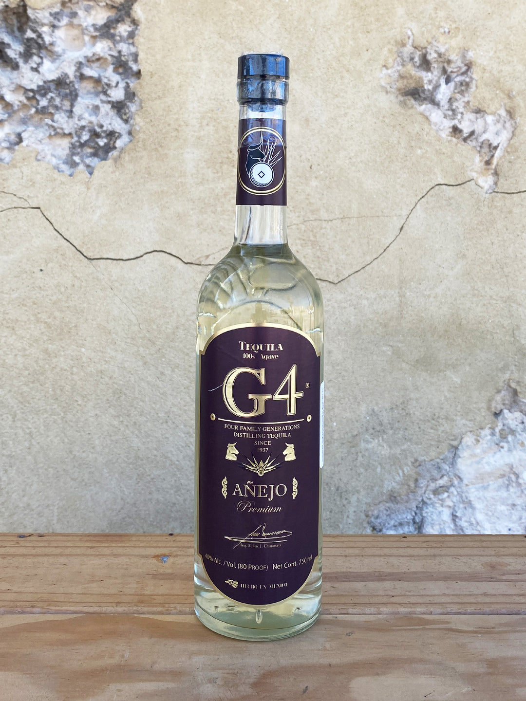 G4 Añejo Tequila – Old Bridge Cellars