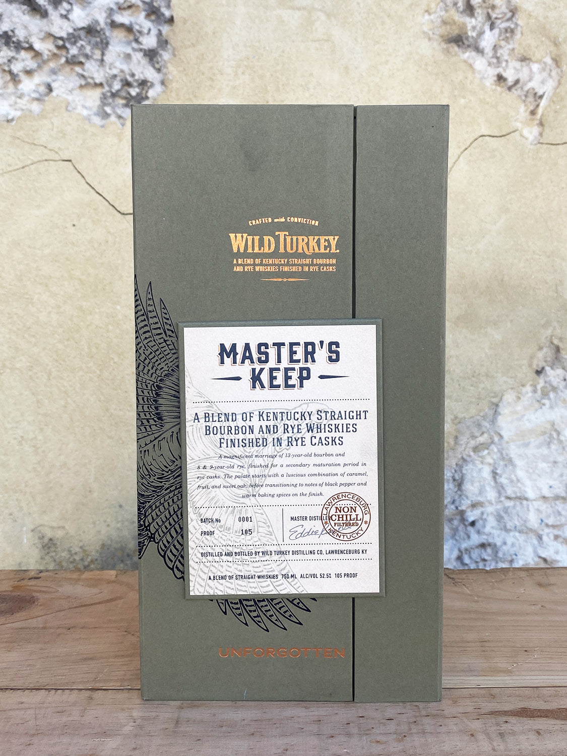 Wild Turkey Master's Keep Unforgotten Bourbon Whisky – Old Bridge Cellars