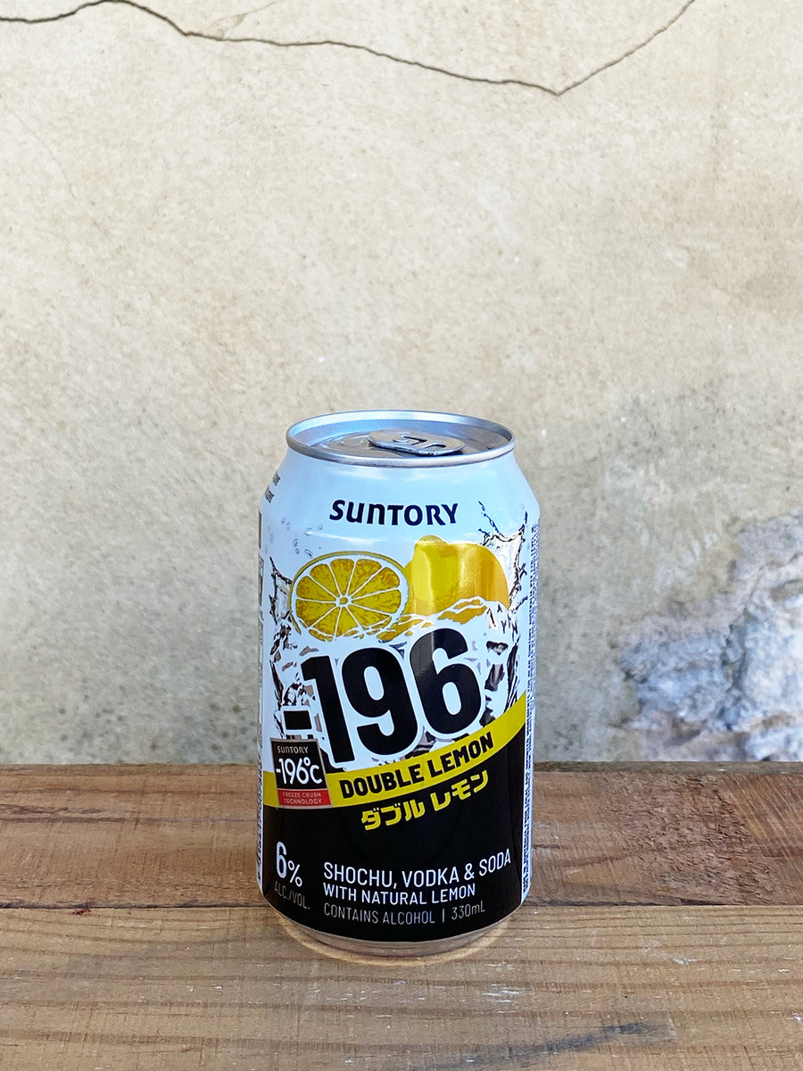 Suntory 196 Double Lemon Shochu, Vodka & Soda – Old Bridge Cellars