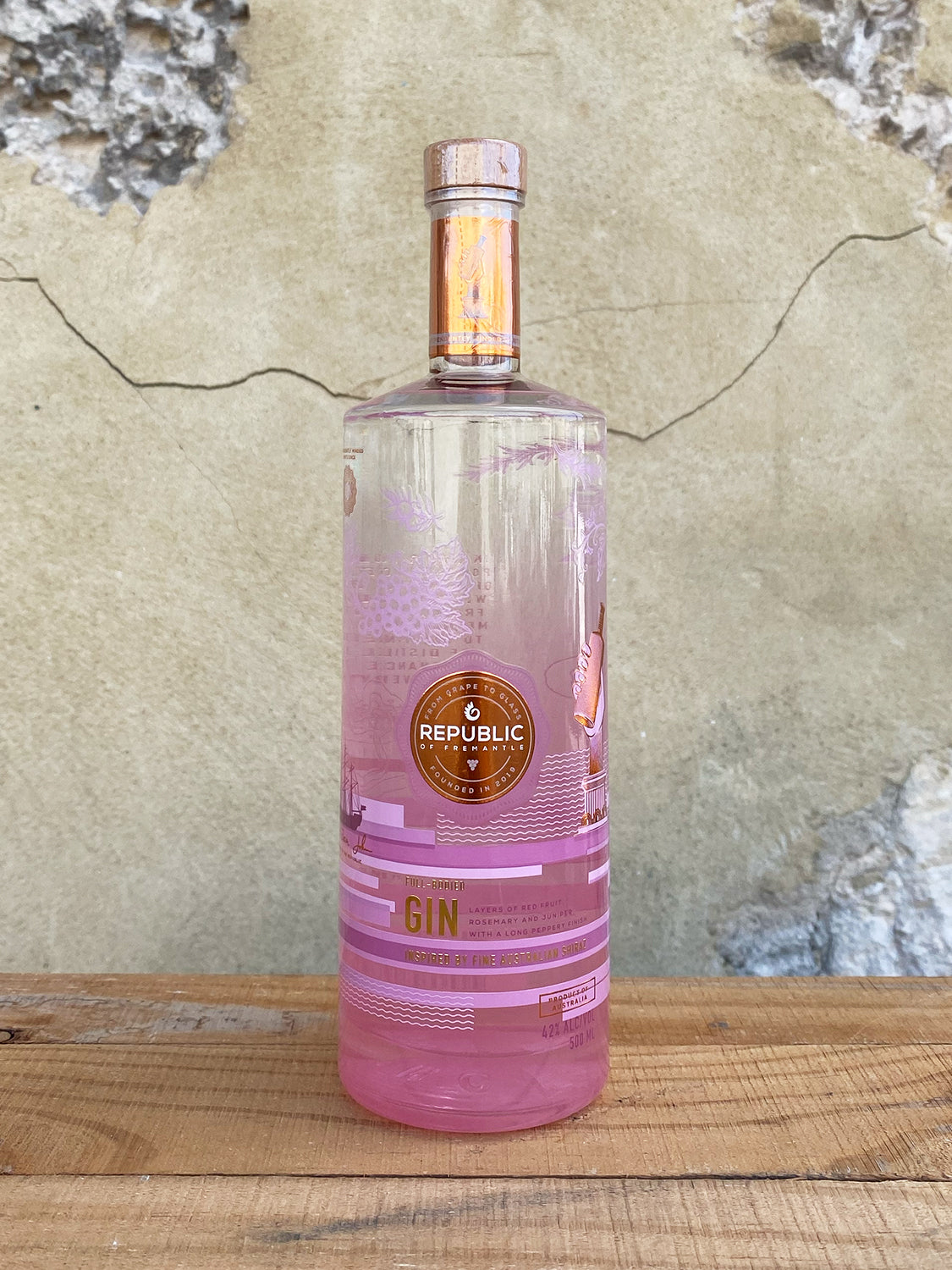 Republic of Fremantle Full Bodied Gin – Old Bridge Cellars